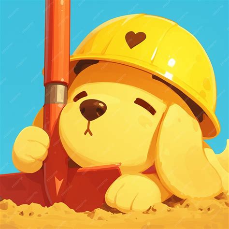 Premium Vector Cocker Jack Digging For Buried Treasure