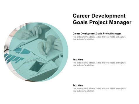 Career Development Goals Project Manager Ppt Powerpoint Presentation Outline Graphics Cpb