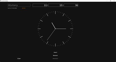 github obess clock timer the project for practicing qt — framework