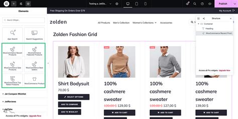 Create A Grid For Dynamic Product Display In Wordpress Crocoblock