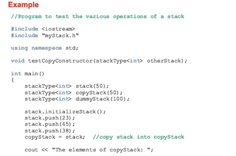 Solved The Abstract Class Stackadt Is Defined Below Derive