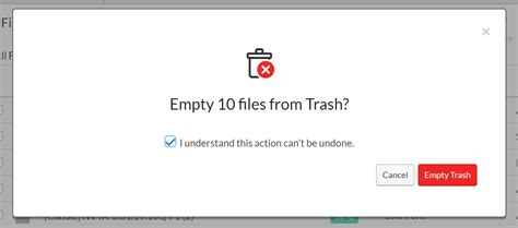 Move Files To The Trash Support Center