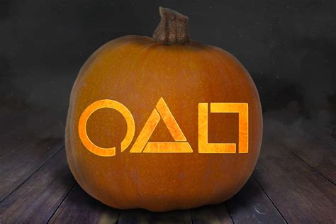 Squid Game Pumpkin Carving Stencils 7 Free Printable Patterns