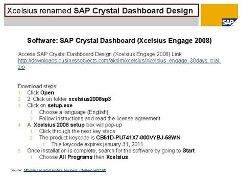 Sap Crystal Dashboard Design Sap Crystal Reports Ein