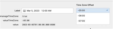Datetime `value` Doesnt Updated When `valuetimezone` Set App
