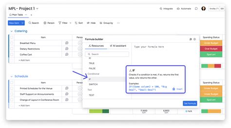 The Formula Column Support