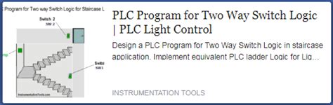 Two Way Switch Logic PLC SCADA ACADEMY