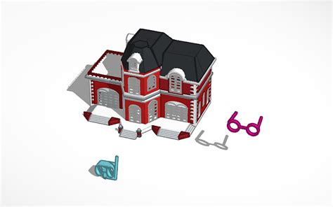 3d Design Bounce House Tinkercad