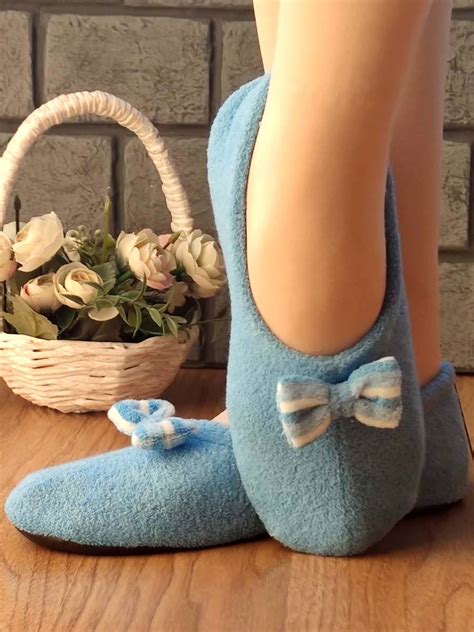 Жіночі капці балетки махрові Пані Яновська ТБМ 01 02 37 Блакитний 2903760 від продавця Home