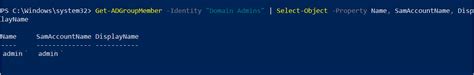 Get Adgroupmember Domain Admins Using Powershell Shellgeek