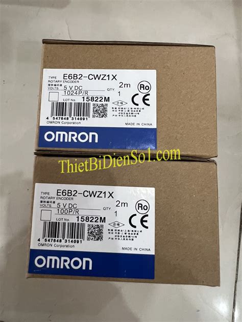 Encoder Omron E6B2 CWZ1X 100P R Công Ty Thiết Bị Điện Số 1