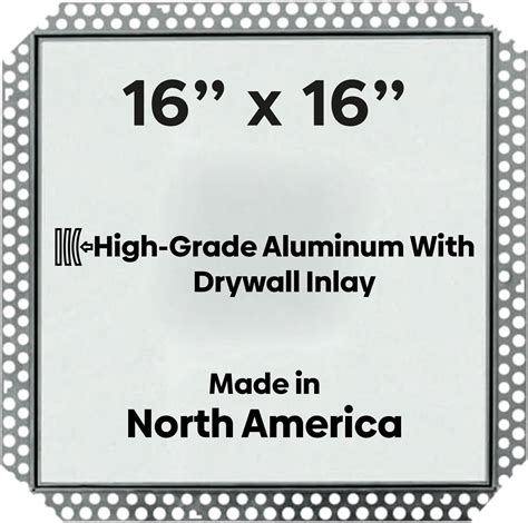 Amazon.com: Acudor DW-5040-16X16 16-inch x 16-inch Drywall Access Door ...