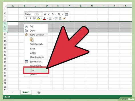 Como Ocultar Linhas No Excel 6 Passos Com Imagens