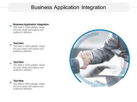 Business Application Integration Ppt Powerpoint Presentation Ideas Files Cpb Presentation