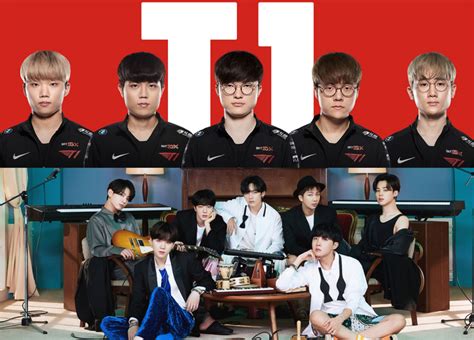 Faker And Bts Famous Korean League Of Legends Team T1 Teases The Next