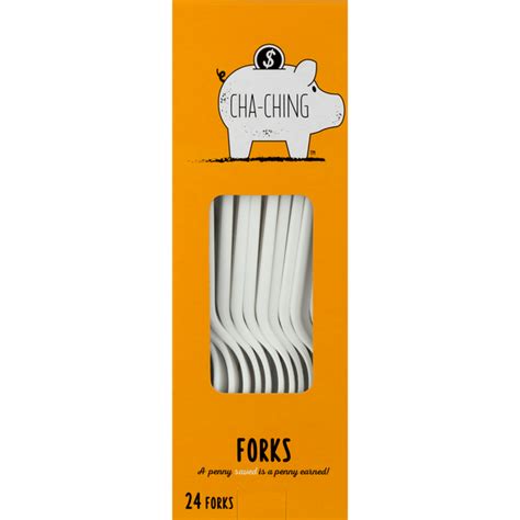 Save On Cha Ching Cutlery Forks Order Online Delivery Food Lion