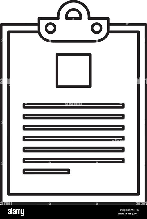 Clipboard Checklist Isolated Icon Stock Vector Image And Art Alamy