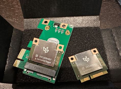 finally got the coral tpu it s so cute r homeassistant