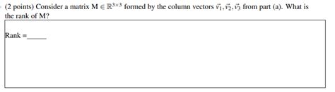 Solved What Is Rank In This Context And How Do You Calculate Chegg Com