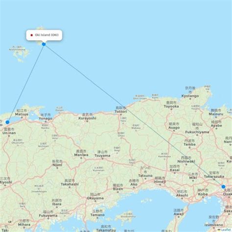 Oki Island Oki Flight Routes And Destinations Flight Routes