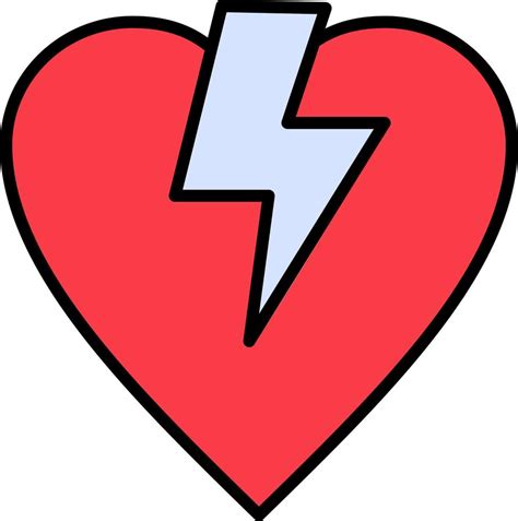 Broken Heart Vector Icon 20291301 Vector Art At Vecteezy