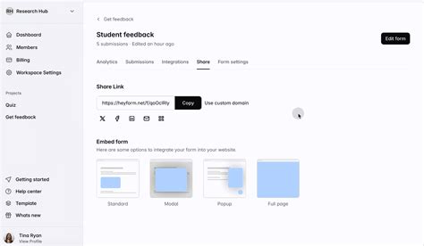 Embed Your Form Heyform Help Center