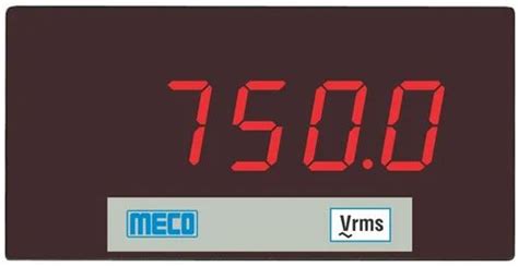 4 12 Digit Programmable Dcac Ammeter And Voltmeter Trms At Rs 1158