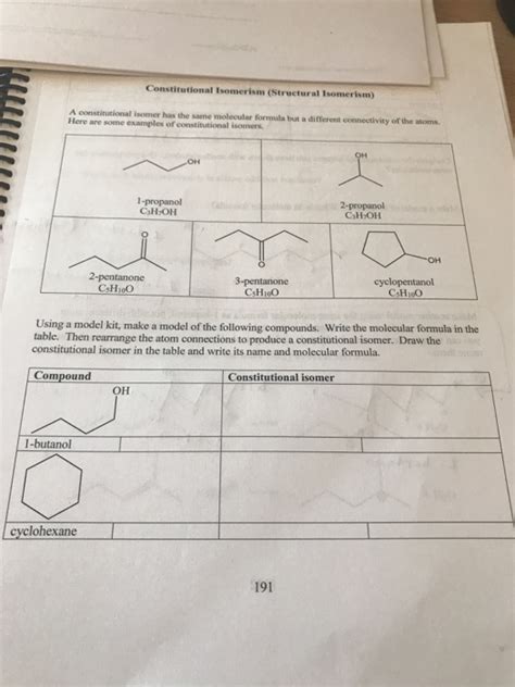 Propanol Isomers