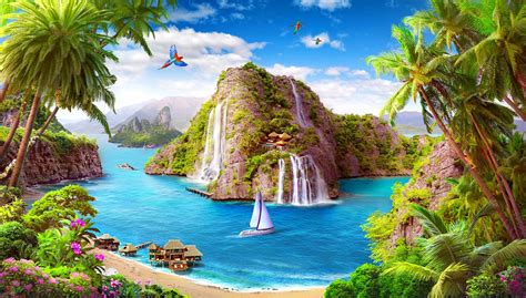 Paradise Wallpapers 4k Hd Backgrounds On Wallpaperbat