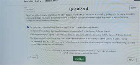 get answer simulation quiz 2 massiel felix question 4 which one