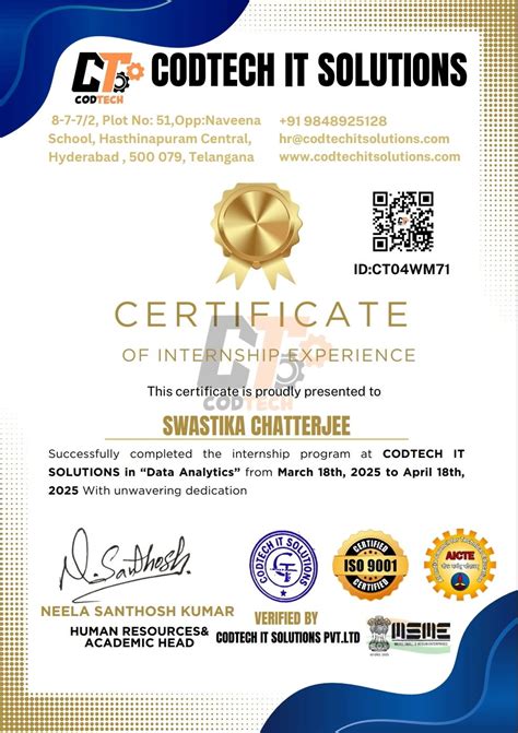 Dataanalytics Internshipexperience Datadriven Careergrowth Sql Swastika Chatterjee