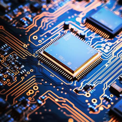 Premium Ai Image A Closeup Of Microchips And Complex Circuitry
