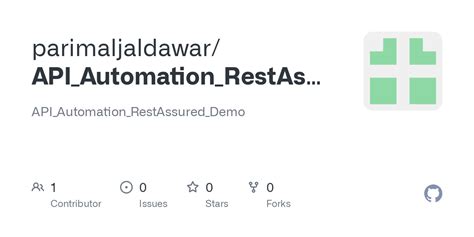 Github Parimaljaldawarapiautomationrestassureddemo Apiautomationrestassureddemo