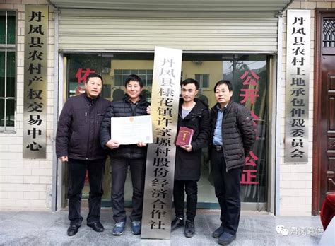 丹凤县颁发首张村股份经济合作社身份证 丹凤县人民政府