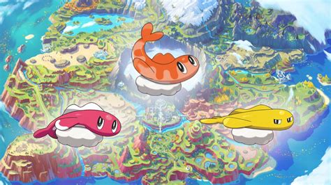 Tatsugiri Spawn Locations In Pokemon Scarlet And Violet Colors