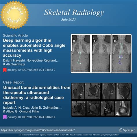 Deep Learning For Cobb Angle Measurement And Ultrasound Diathermy Case Report Skeletal