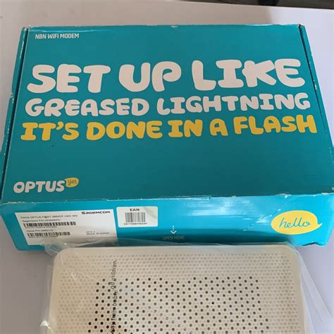Optus Nbn Wifi Modem Router Fast 3864op Retro Unit