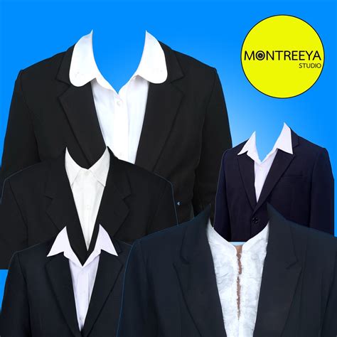 ตัดต่อชุดสูทชายหญิงชุดสมัครงานพ้อมอัดรูป1โหลชุดทำงานชุดสมัครงาน Focus Fourname Thaipick