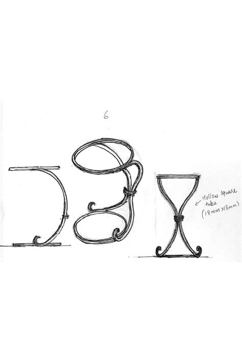 decorative c table design project on behance