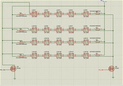 Microcontroller Leds Circuit Control Via Pwm From Pic12f675 Calculate Base Resistor For An N