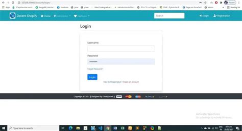 basic ecommerce website in django free source code