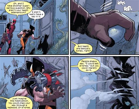 Even Deadpool Knows Wolverines Adamantium Skeleton Has One Major Flaw