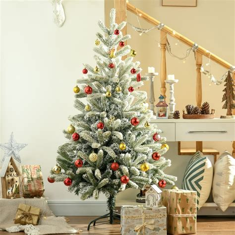 Green Snow Christmas Tree