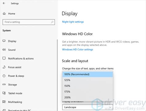 fixed monitor not displaying full screen windows 10 driver easy