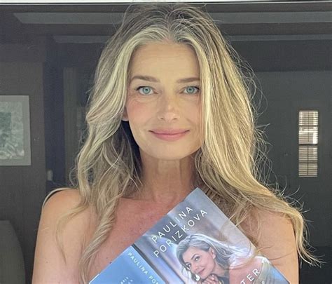 Paulina Porizkova In Bathing Suit Says Older Is Bolder Celebwell