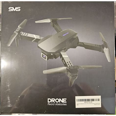 High Tech Foldable Drone With Obstacle Avoidance Features 90° Shooting Angle New
