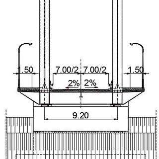 Cross Section Of The Bridge Download Scientific Diagram
