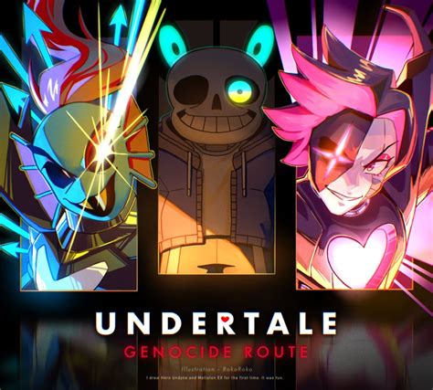 Sans Undyne Mettaton Undyne The Undying And Mettaton Neo Undertale