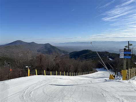 A Bluebird Friday To Kick Off Our Summit At Massanutten Resort Ski