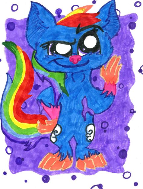 Mlp Sugar Glider Dashie By Krazykari On Deviantart